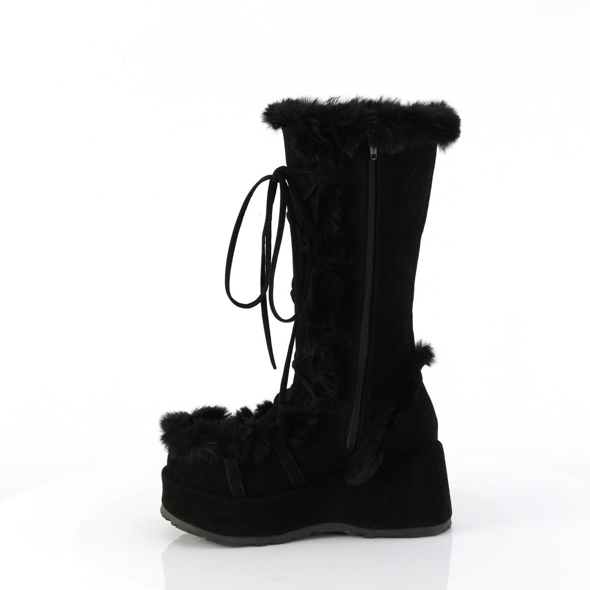 Demonia Cubby-311 Mid Calf Boots | Buy Now at Shoefreaks.ca