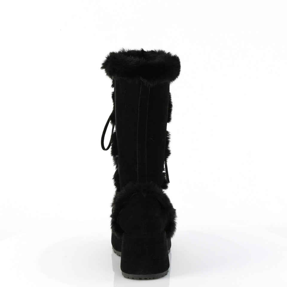 Demonia Cubby-311 Mid Calf Boots | Buy Now at Shoefreaks.ca