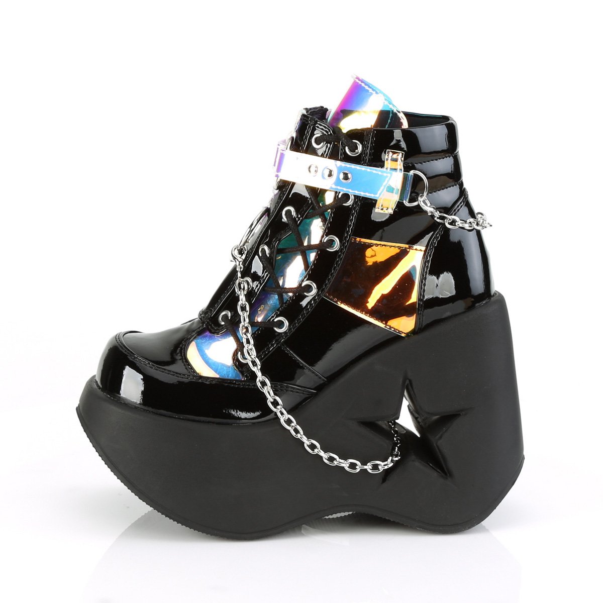 Demonia Dynamite-101 Ankle Boots | Buy Now at Shoefreaks.ca
